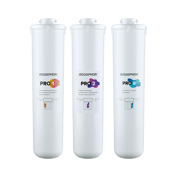 Комплект сменных модулей для Аквафор ECO Pro